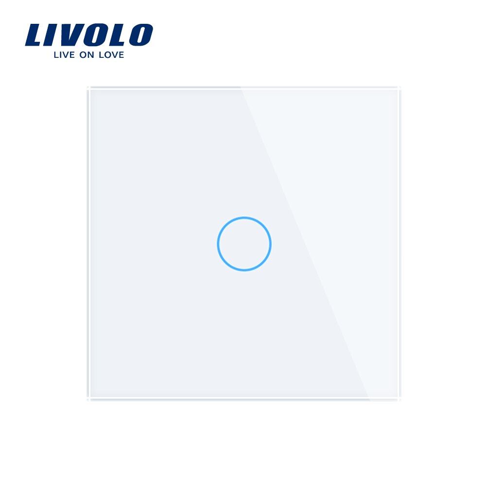 Livolo Eu Standaard, Deurbel Switch, Crystal Glass... – Grandado