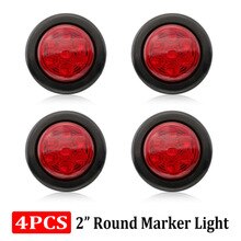 24V Light Light 4X Red Inch Round Trailer Side Cle... – Vicedeal