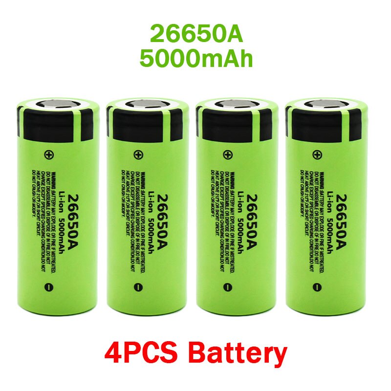 1-10PCS Original Panasonic 26650A 26650 5000mah 3.... – Vicedeal