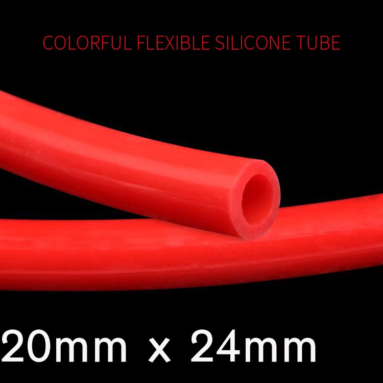 Colorful Flexible Silicone Tube ID 20mm x 24mm OD ... – Vicedeal