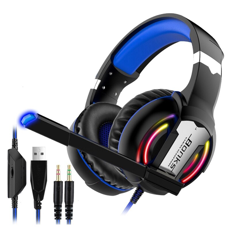 Bonks G1 Headset 7.1 Channel Computer Headset Wire... – Grandado