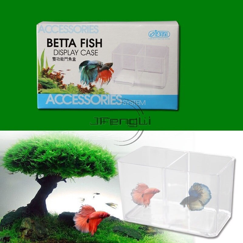 JFENGLI Betta Fish Display Case Double Guppies Hat... – Grandado