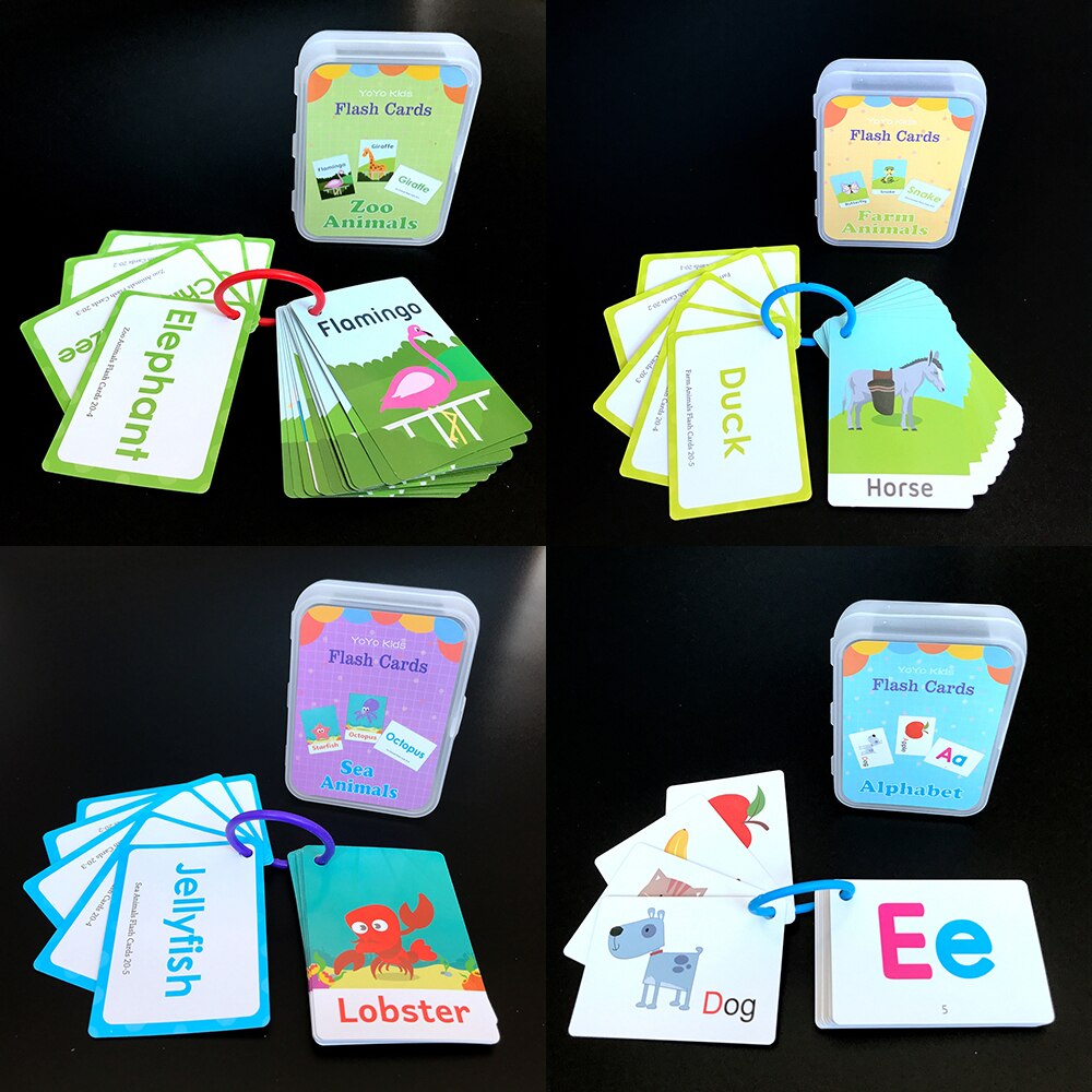 90Pcs/Set kid Flashcards Shape/Weather/26 letters ... – Vicedeal