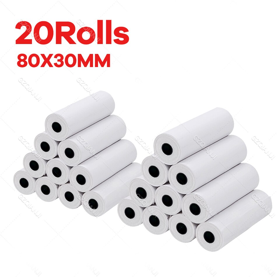 80mm Thermal Paper Roll Prefect Fit With Mini Port... – Grandado