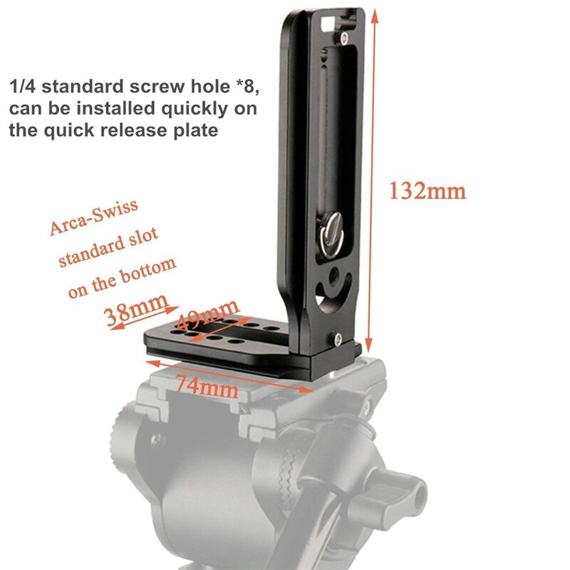 Universal Camera L Bracket Quick Release L Plate 1... – Vicedeal