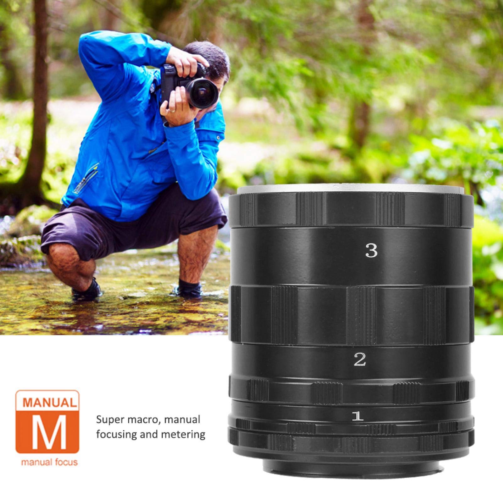 Camera Adapter Ring Macro Extension Tube for Nikon... – Grandado