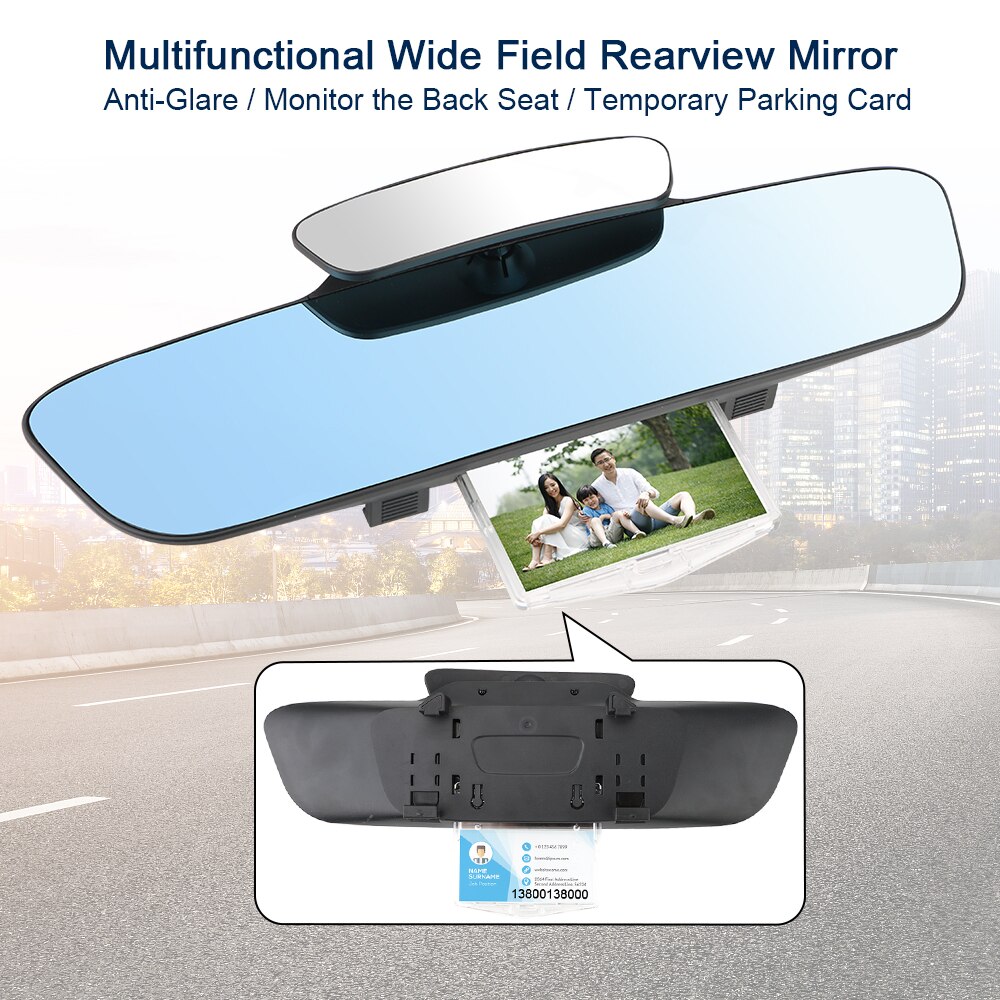 Car Rear Rearview Mirror Double Lens Anti Dazzle A... – Vicedeal