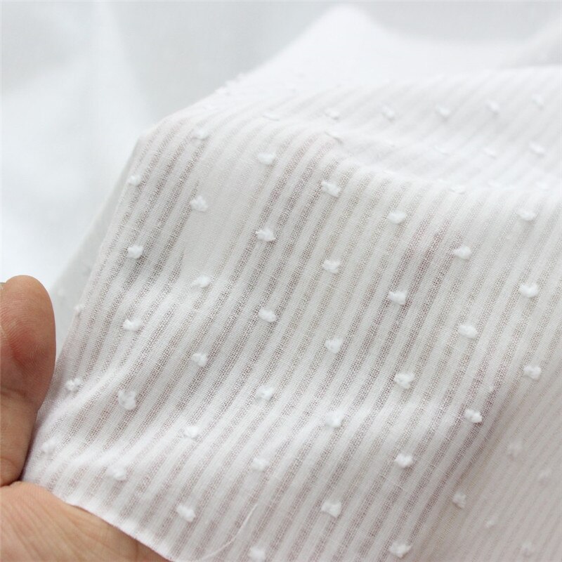 Cotton White Cloth DIY Shirt Dress Cloth Embroider... – Grandado
