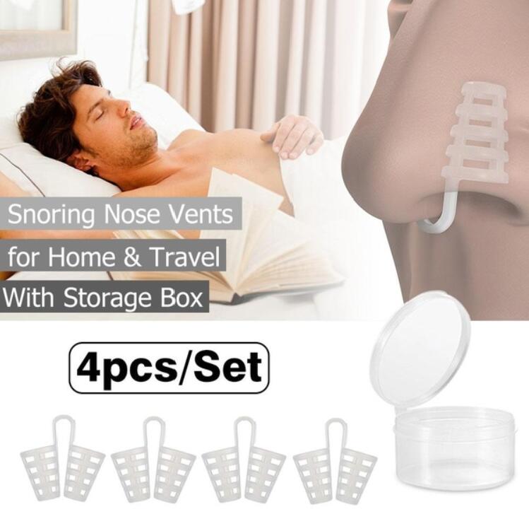 8Pcs/Box Anti Snore Apnea Nose Clip Anti-Snoring B... – Grandado