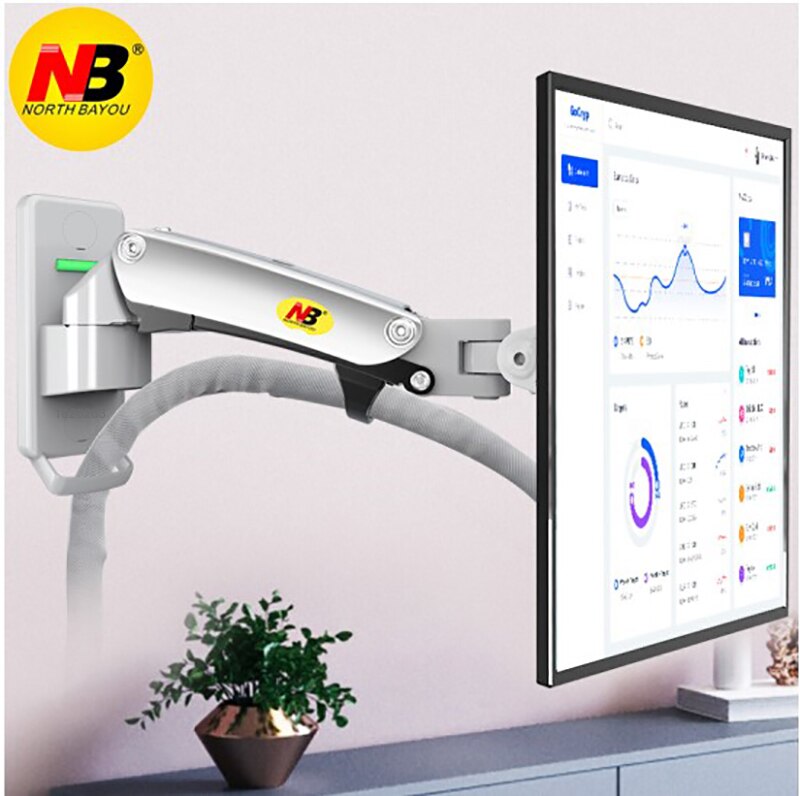 NB F120 17-27" Gas Spring Full Motion TV Wall... – Grandado
