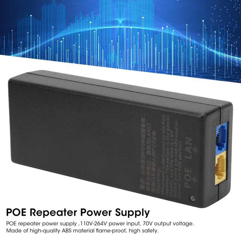 bnc connector 4-Way POE Repeater Power Supply Adap... – Grandado