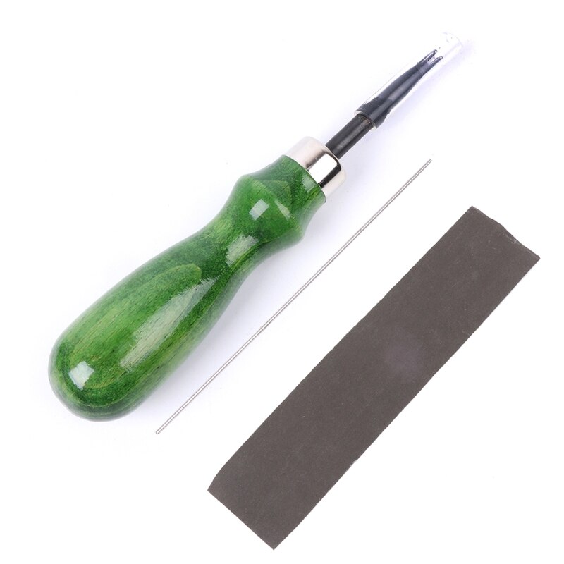 1 Set Leather Edge Skiving Beveling Wooden Handle ... – Grandado