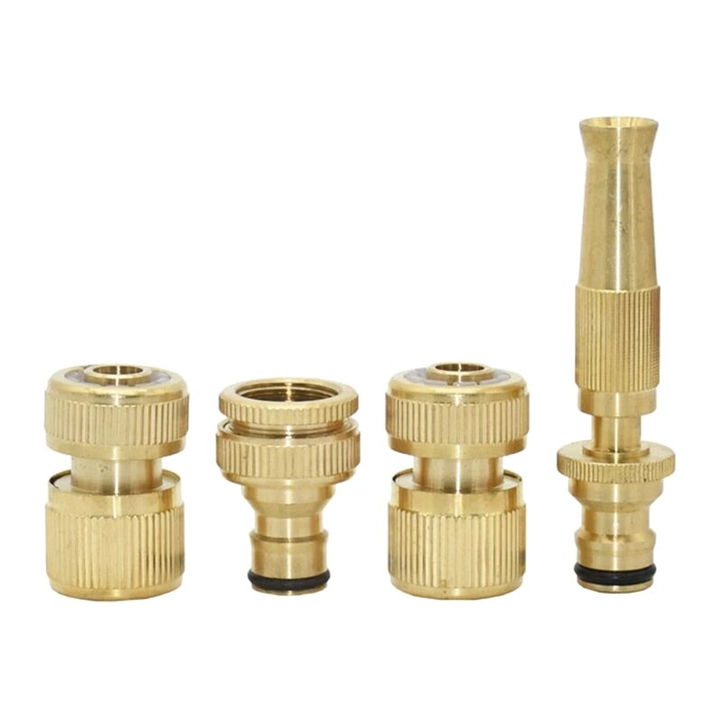 4-Pack Garden Hose Quick Connector Water Hoses Fit... – Grandado