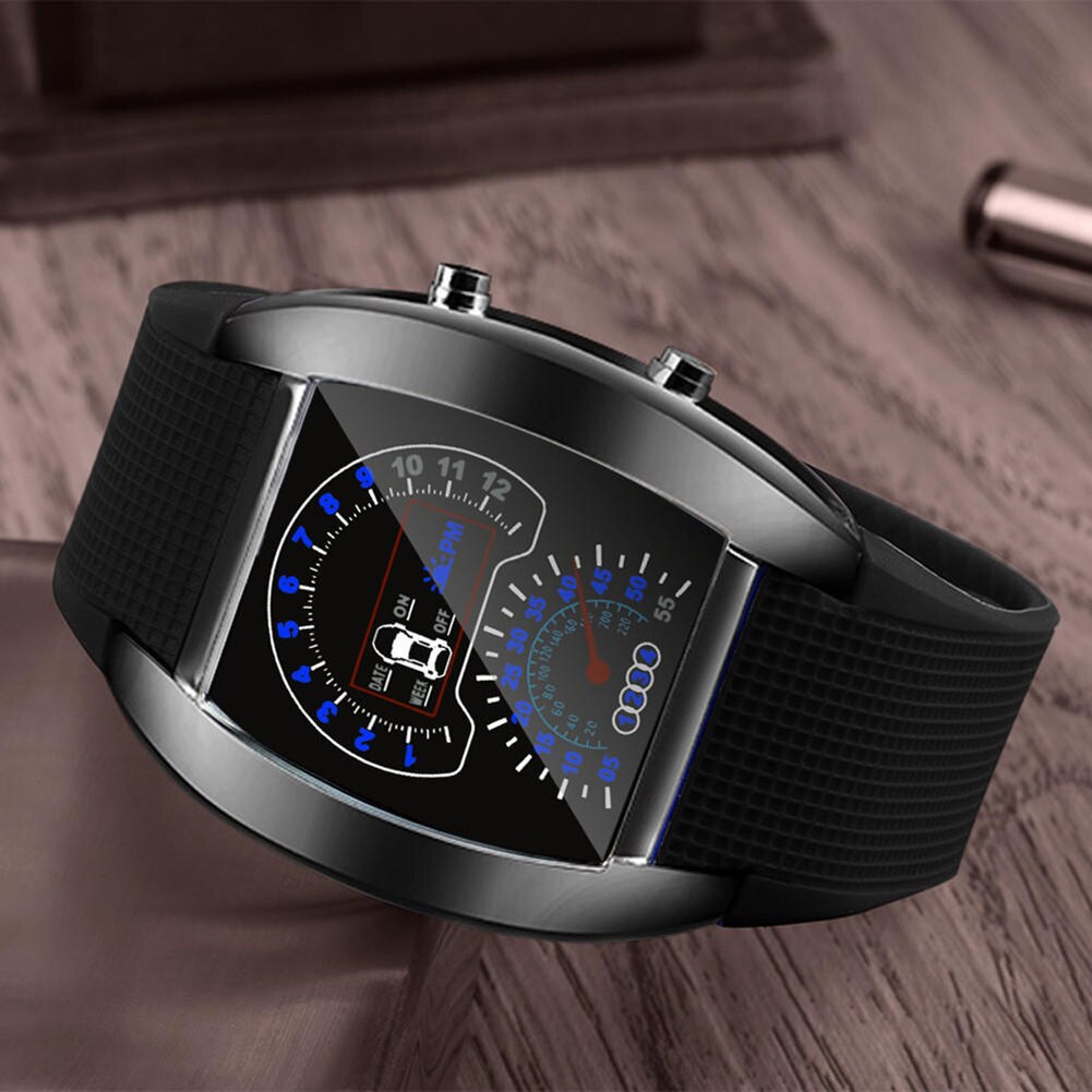Heren Horloge Unieke Led Digitale Horloge Mannen H... – Vicedeal