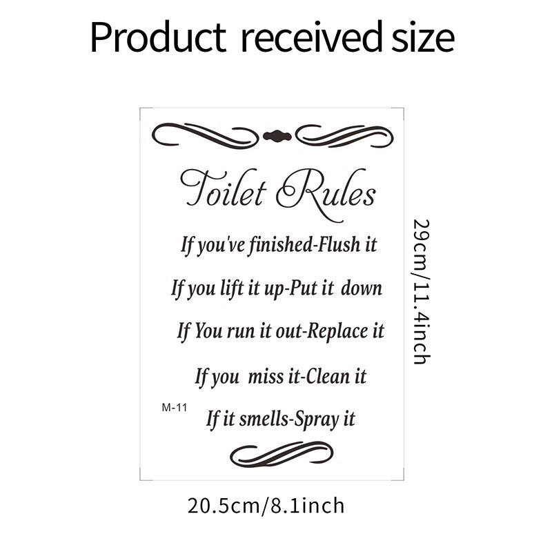 Persoonlijkheid Engels Slogan Wc Decoratie Gratis ... – Vicedeal