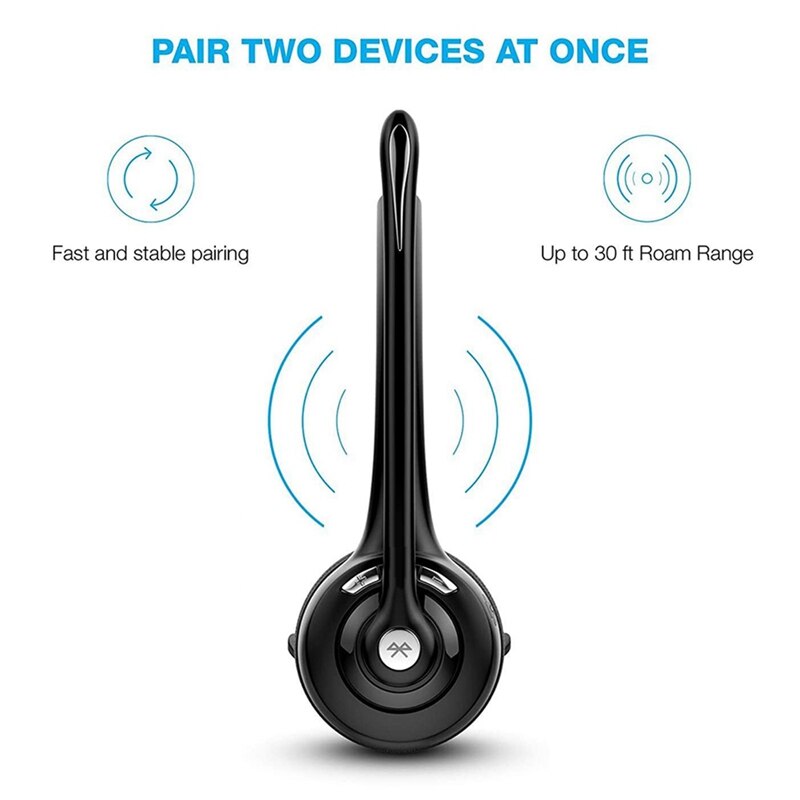 Universal Headset Wireless Headset Rechargeable Wi... – Grandado