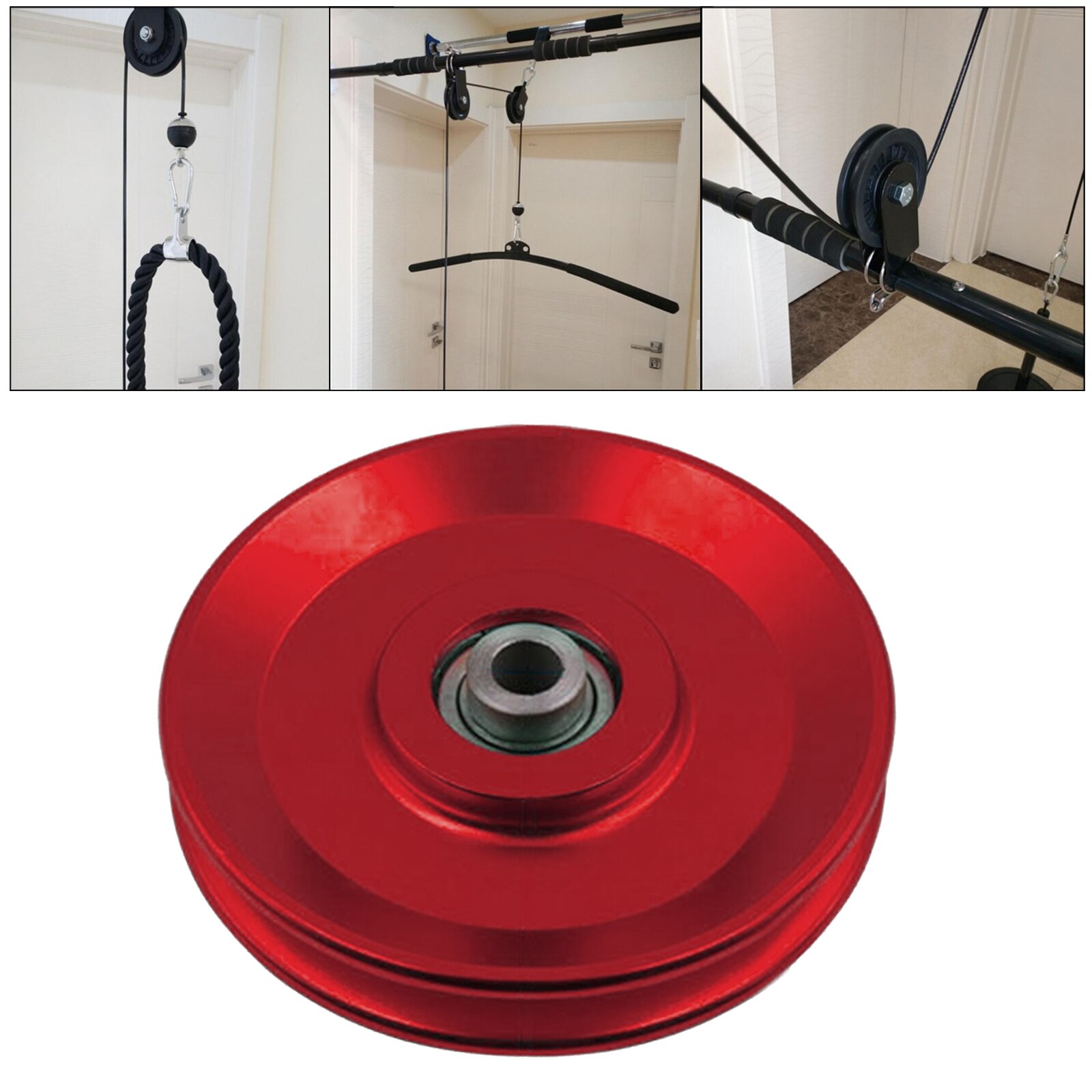 Universal Aluminium Alloy Wearproof Bearing Pulley... – Grandado