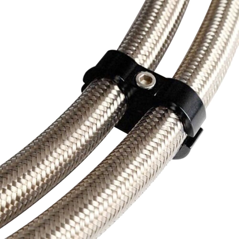 Car 2-Hole Braided Hose Separator Clamp Oil Line C... – Vicedeal