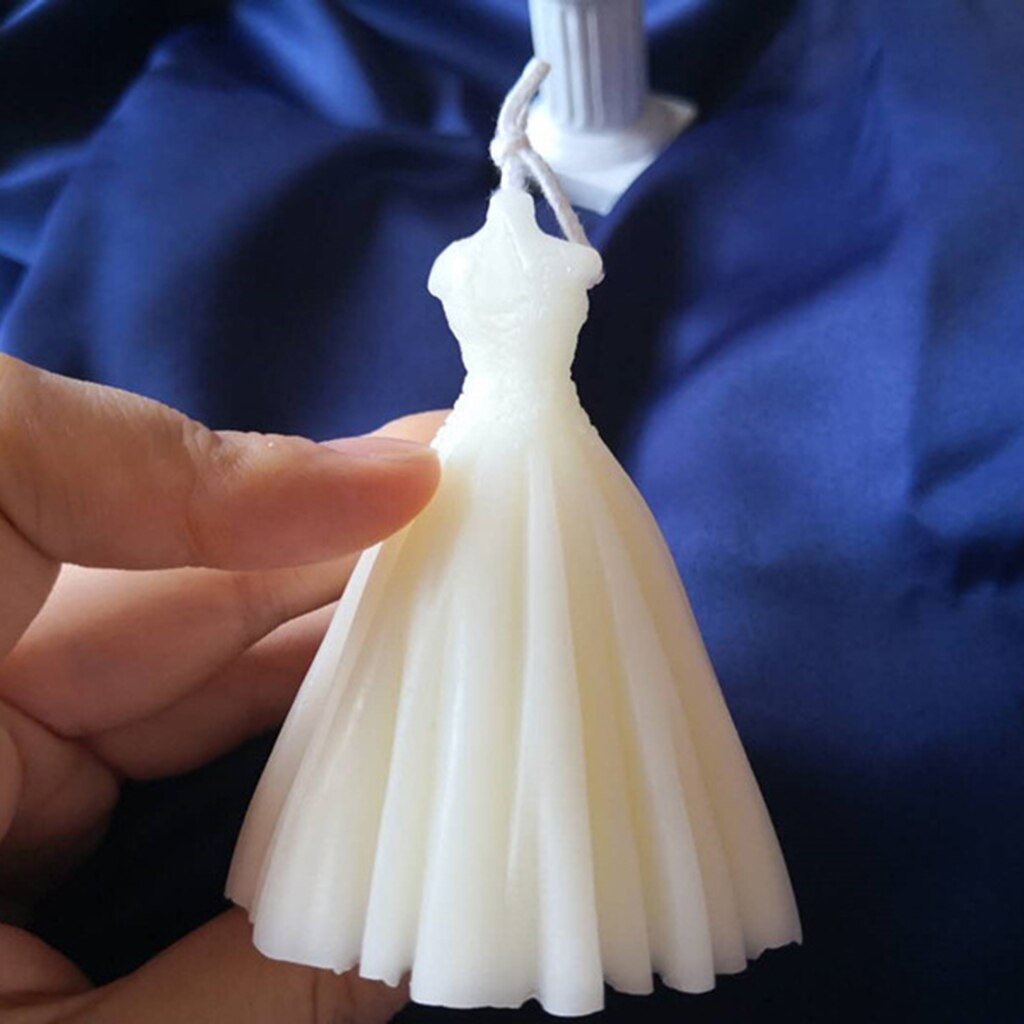 Romantic Scented Candle Bride Dress Home Bedroom O... – Grandado