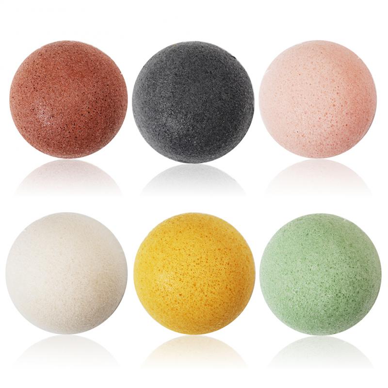 6 Pcs/set Natural Konjac Facial Puff Face Cleanse ... – Grandado