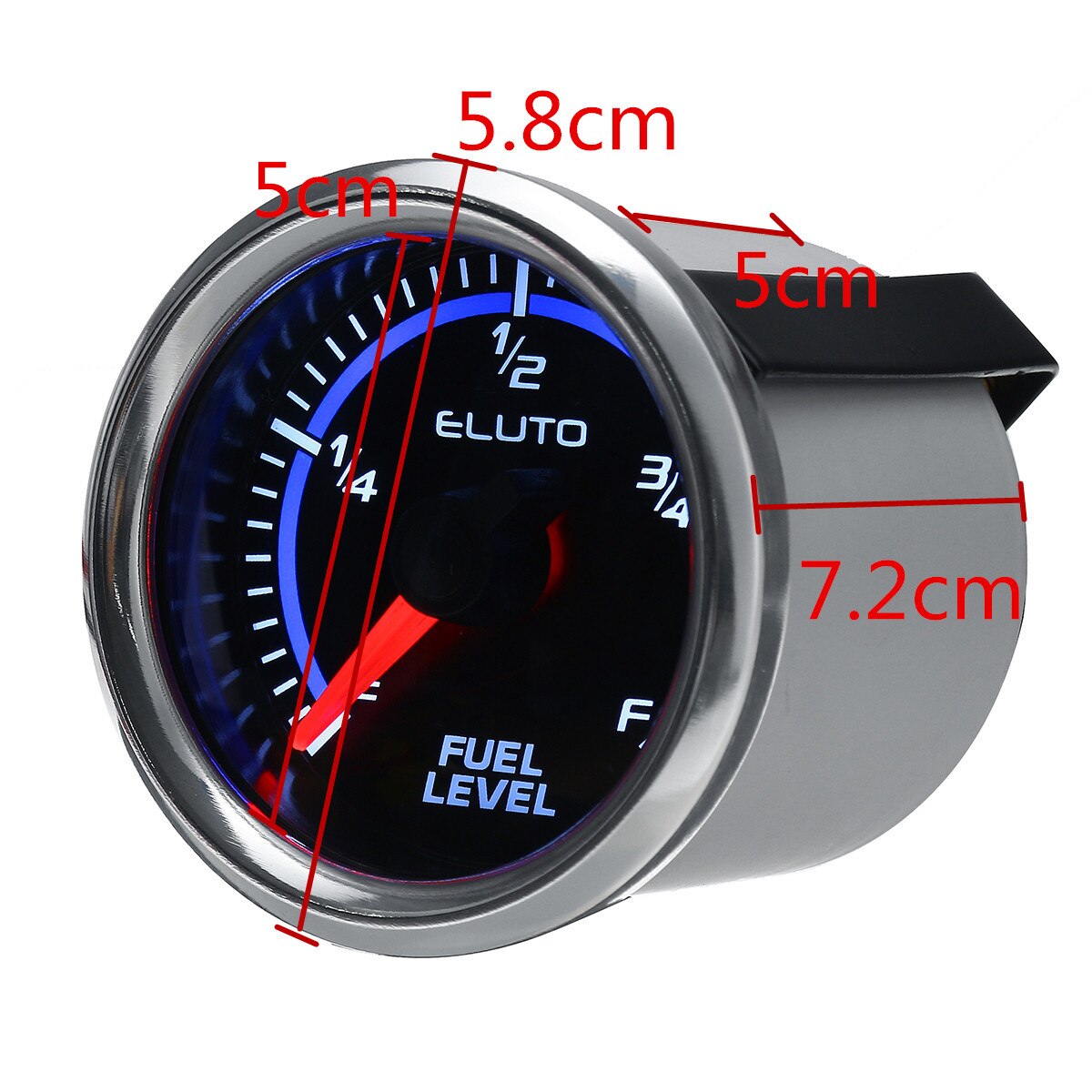 12V Universal Car Truck Fuel Level Gauge E-1/2-1/4... – Vicedeal