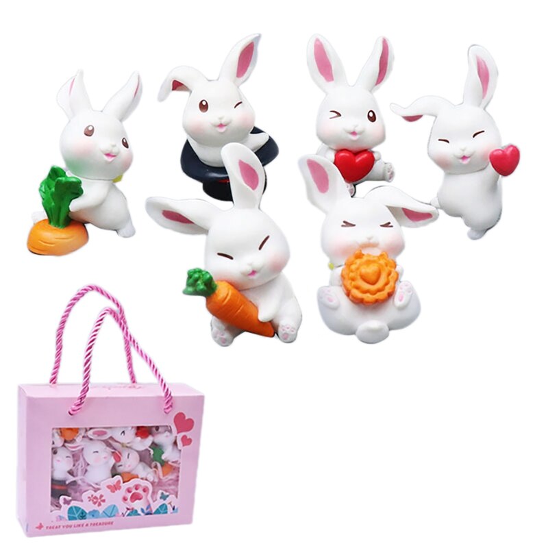 Simulation Mini Animal Carrot Rabbit Rabbit Cute C... – Vicedeal