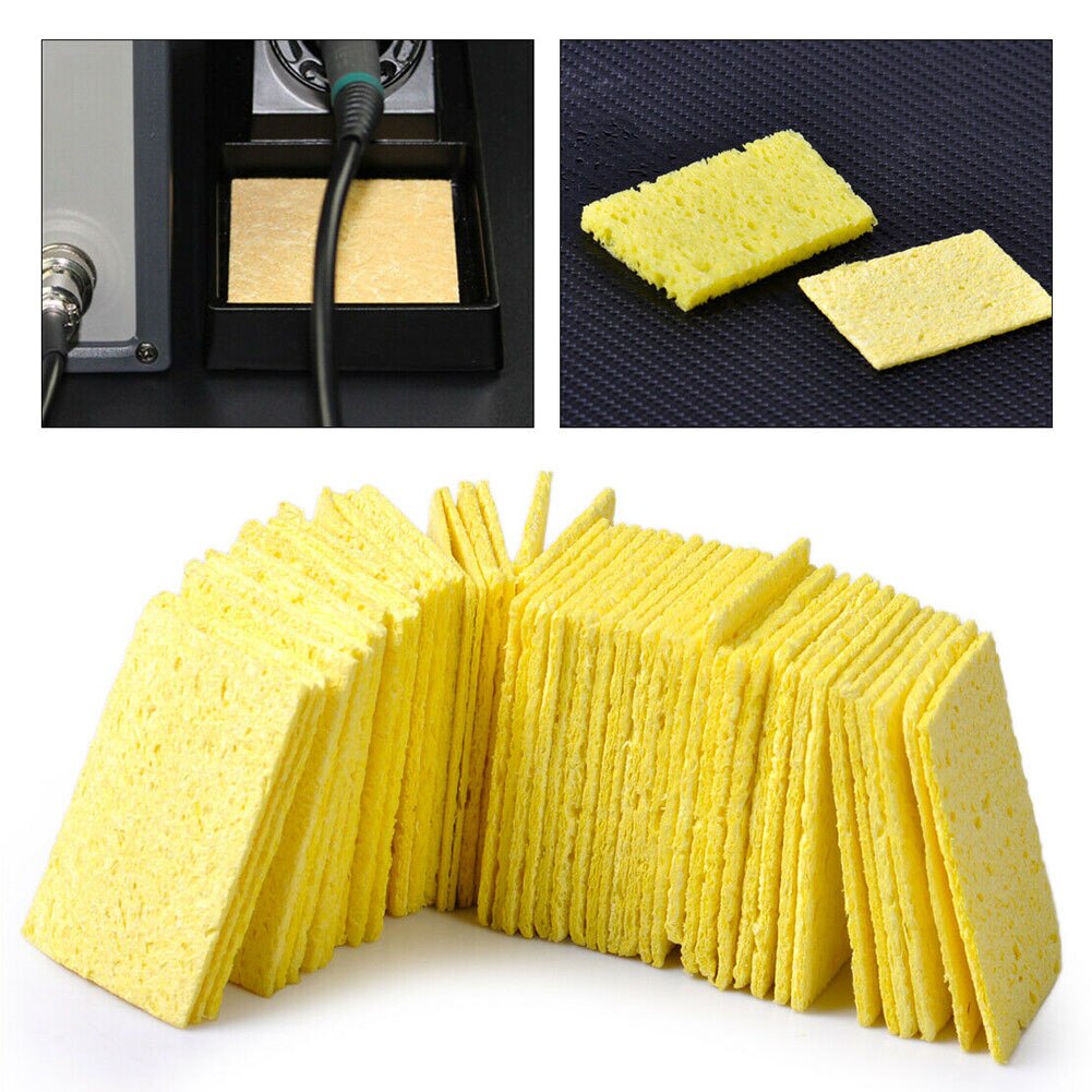 100pcs High Temperature Resistant Cleaning Sponge ... – Vicedeal