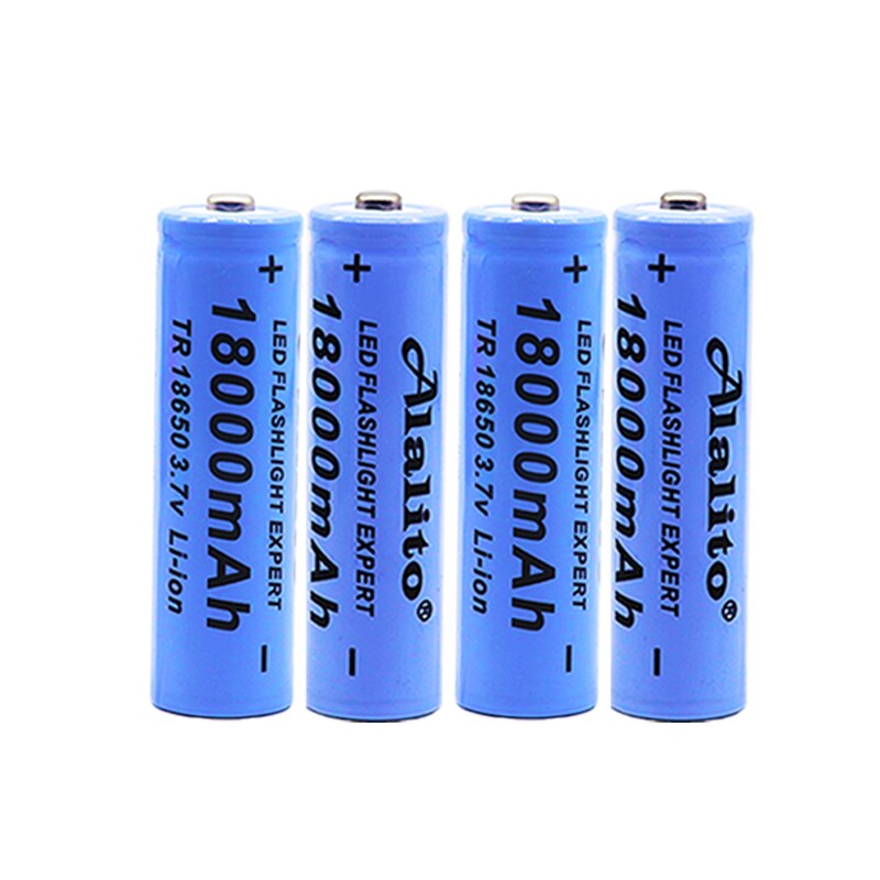 100% Original 3.7v 18000mah 18650 Lithium Recharge... – Grandado