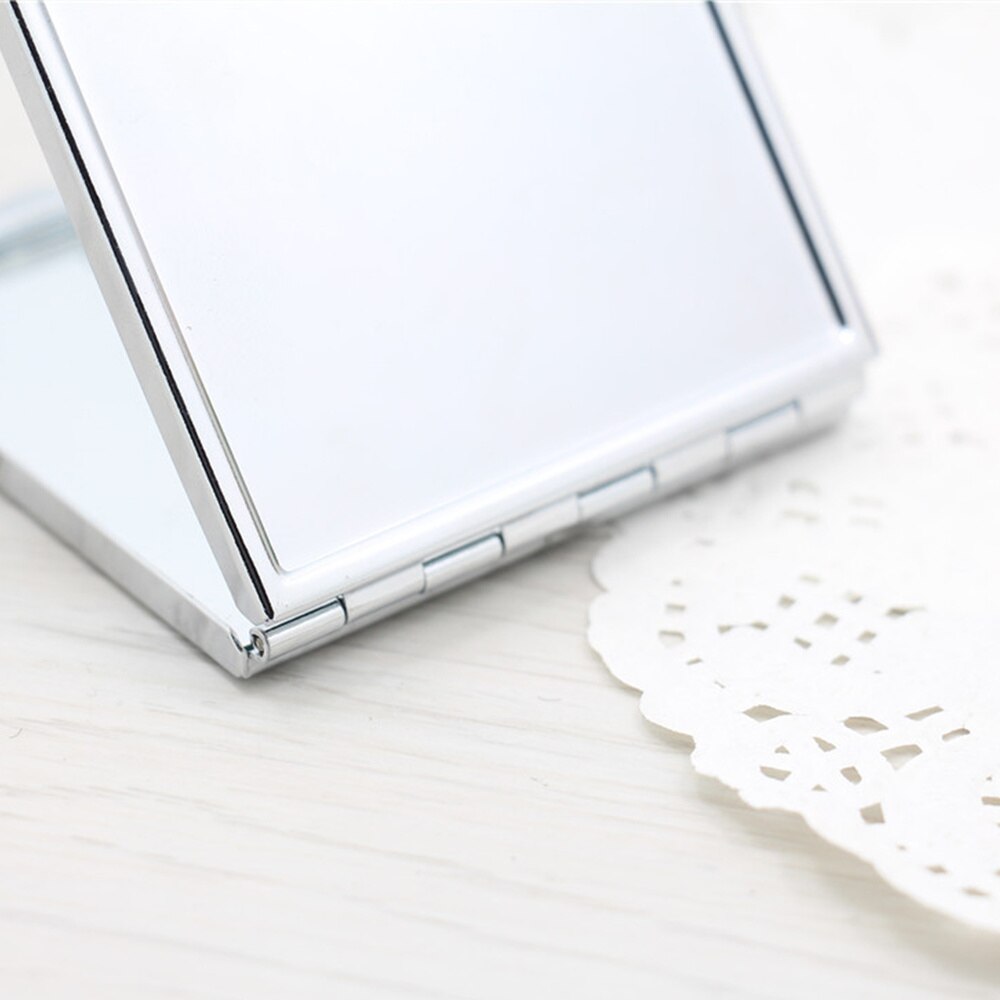 Small Portable Mirror Square Makeup Mirror with Me... – Grandado