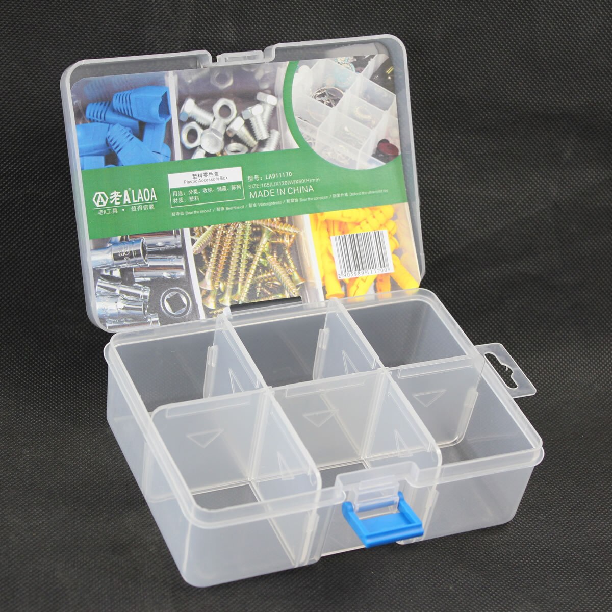 LAOA PP Storage Box Transparent Plastic Boxes for ... – Grandado
