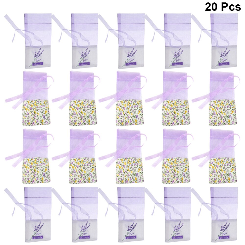 20Pcs Gaas Lavendel Tassen Geur Pouch Lege Zakjes ... – Grandado