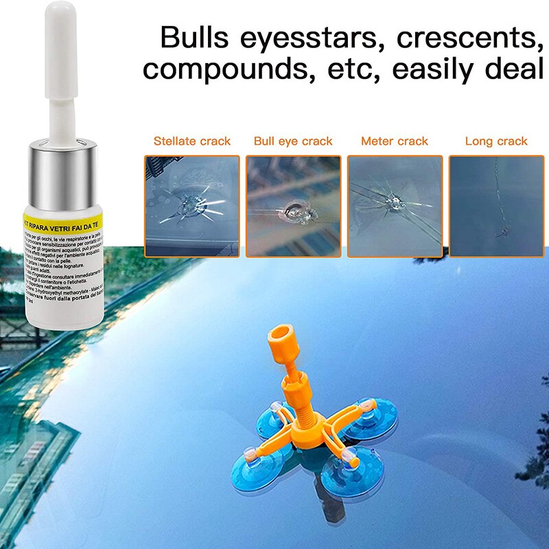 Car Windshield Repair Kit - with Pressure Syringes... – Grandado