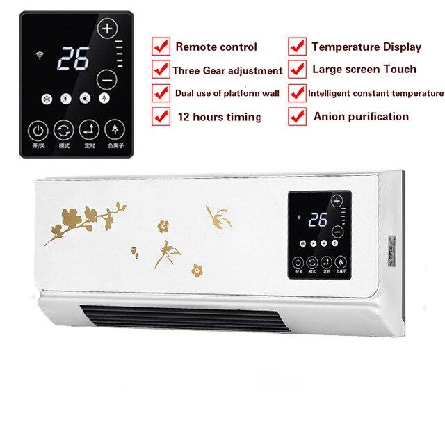 Waterproof Wall-Mounted Desktop Electric Heater Re... – Grandado