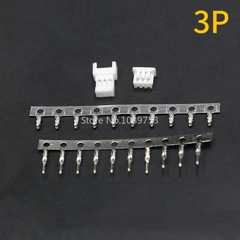 10 Set Micro JST 1.25mm Connector Wire to Wire typ... – Grandado