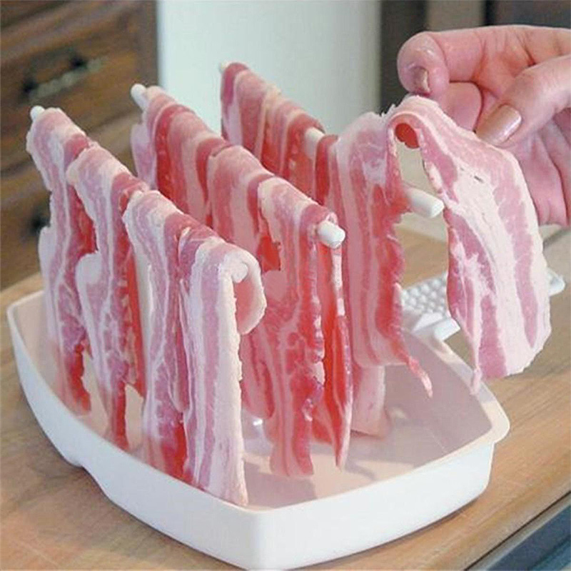Removable Bacon Tray Rack Microwave Bacon Cooker S... – Grandado