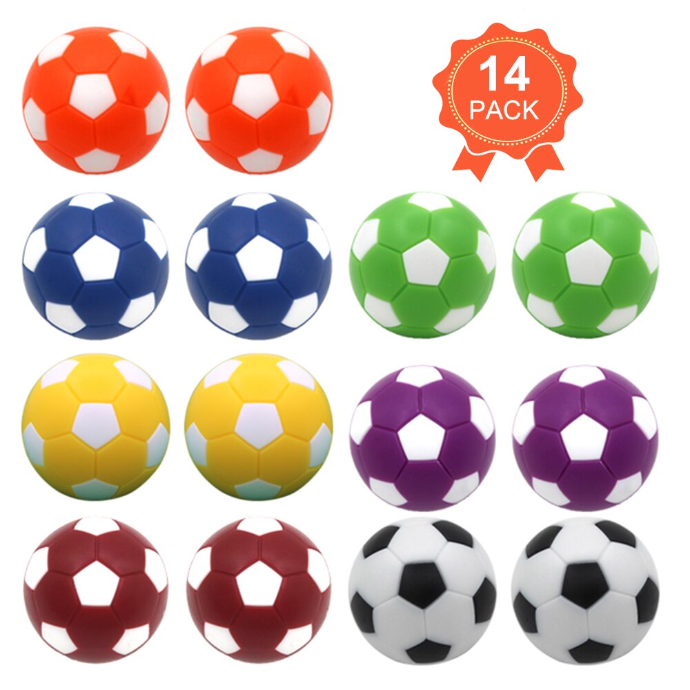 14 PCS Plastic games Table Football Fussball Socce... – Vicedeal