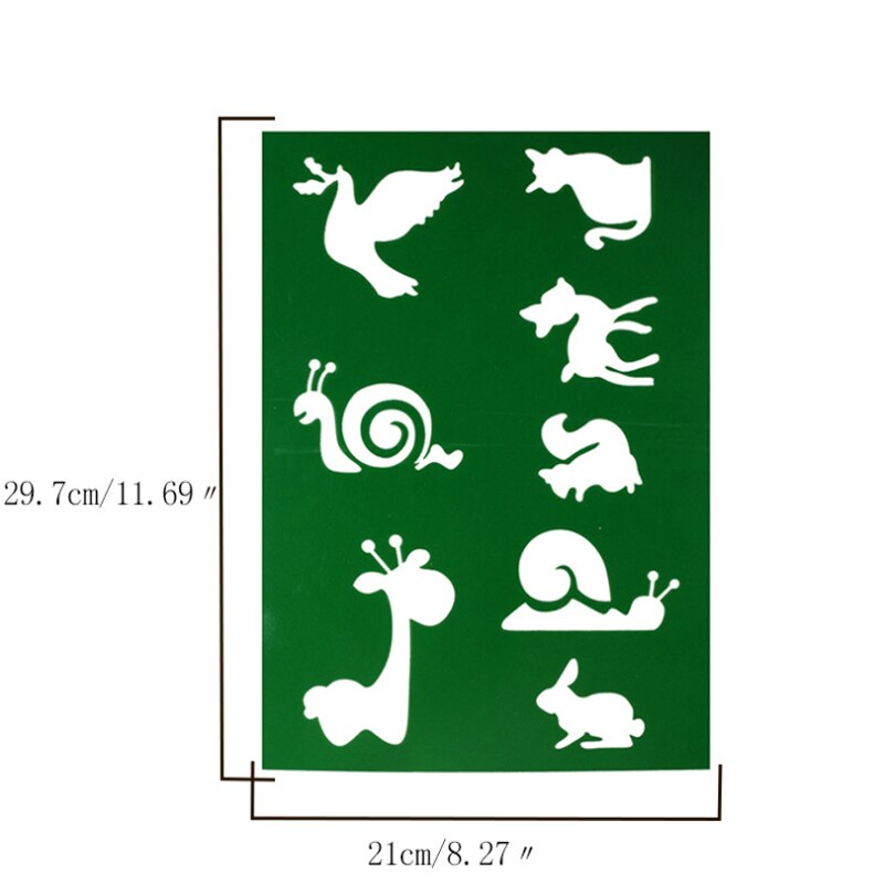 Snail Deer Animal Stencils Handmade DIY Stencils P... – Vicedeal