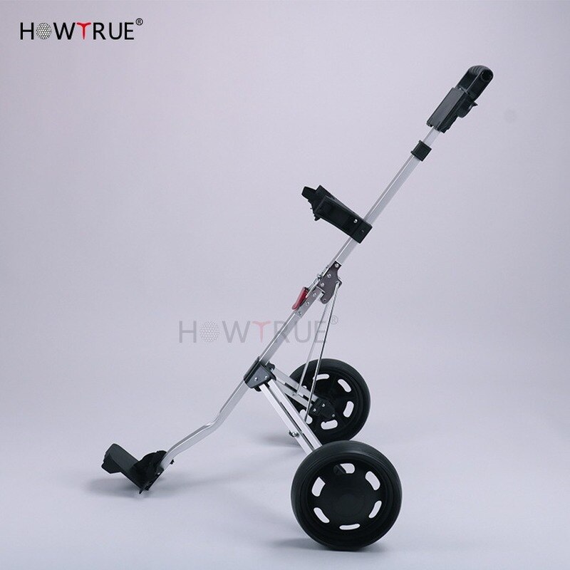 Golf push cart 2 wheels trolley cart – Vicedeal