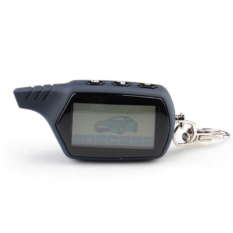 A9 2-way LCD Remote Control KeyChain + A9 Silicone... – Vicedeal