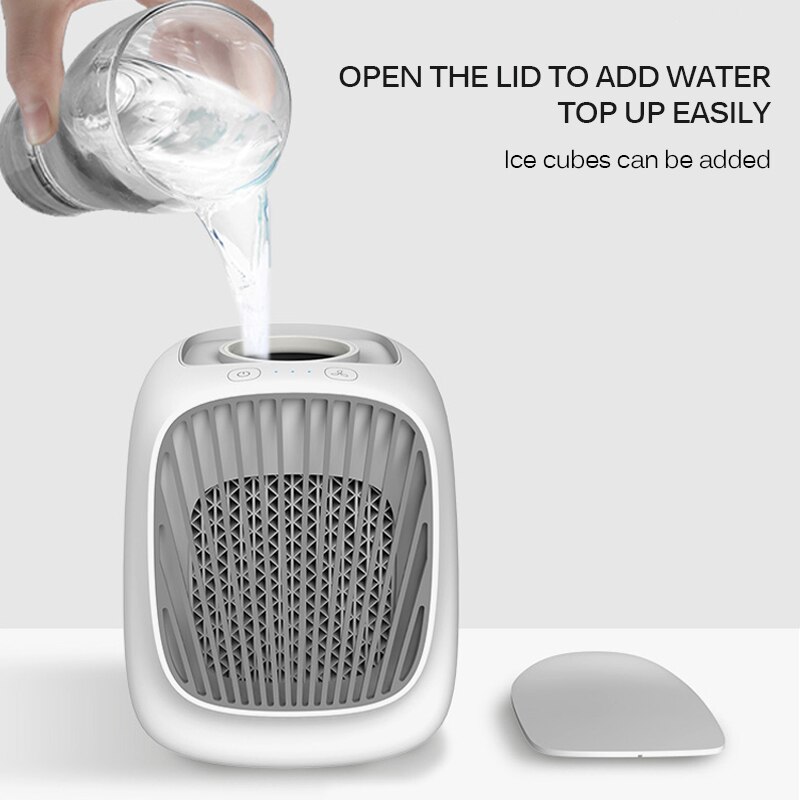 Portable Cooler Fan Water Cooling Fan Mini Air Coo... – Grandado