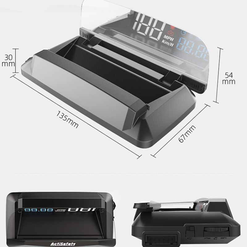 Safe Driving HD Car GPS HUD Screen Head Up Display... – Vicedeal