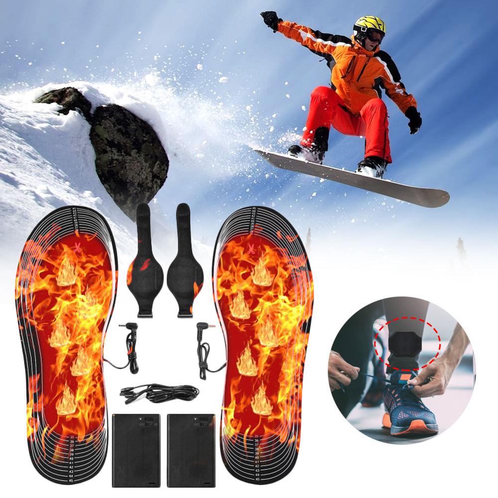 USB DC Carbon Fiber Electric Heating Insoles EVA H... – Grandado