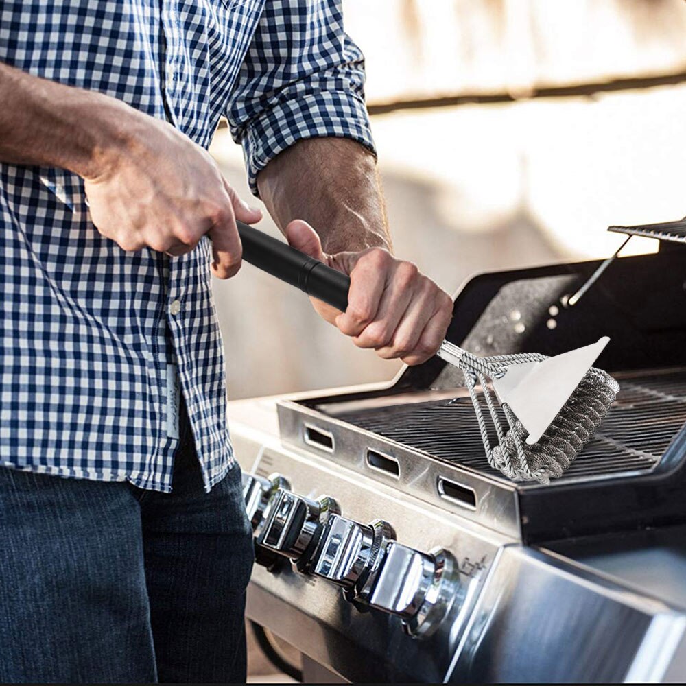 Grill Brush Bristle Free - Safe Grill Cleaning wit... – Vicedeal