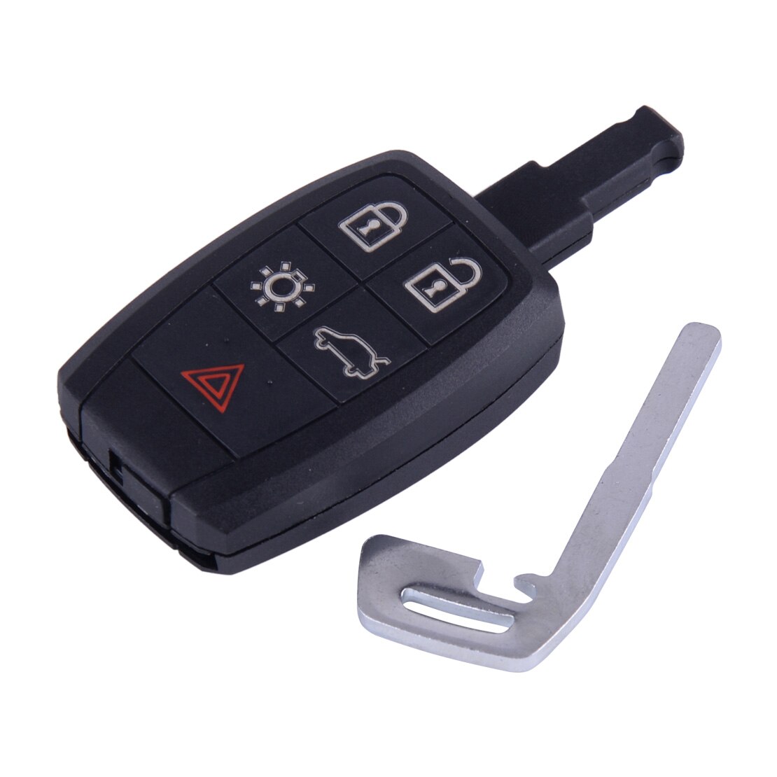 DWCX Schwarz 5 Taste Keyless Entry Remote Auto Sch... – Grandado