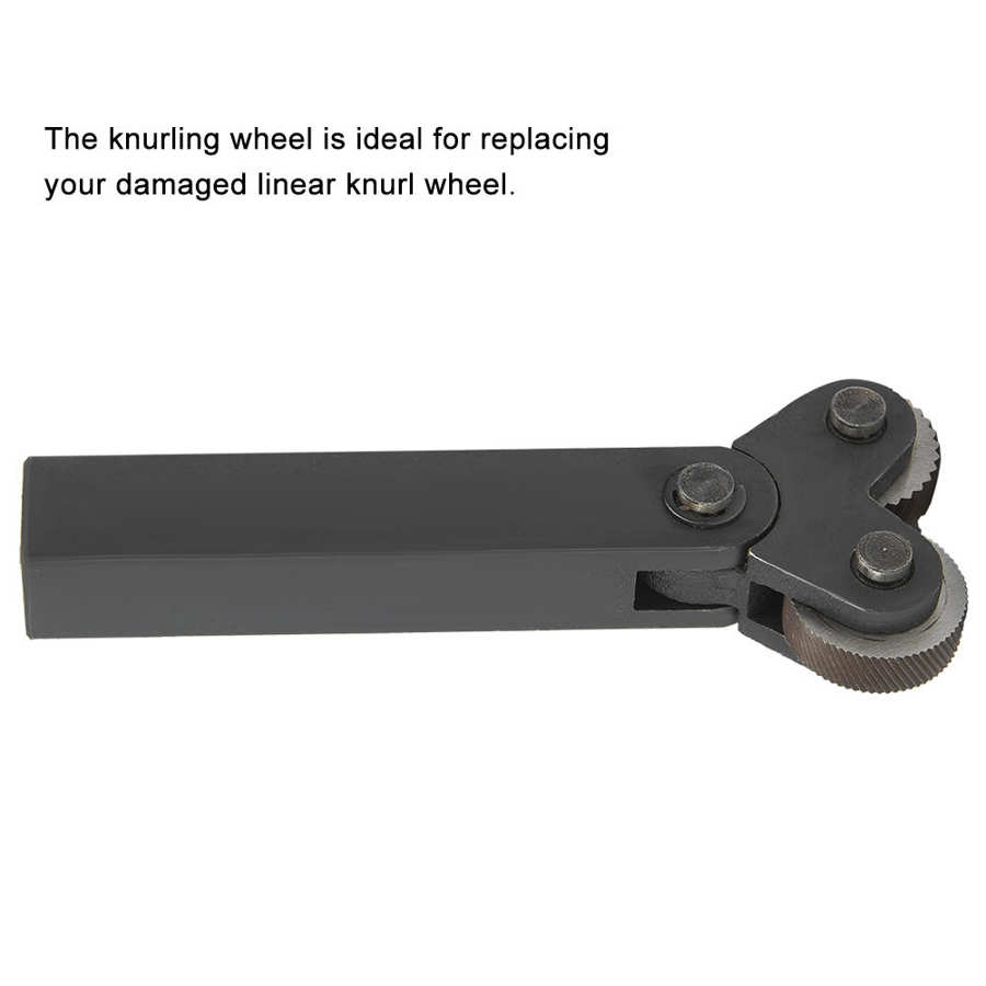 Steel Diagonal Coarse Linear Knurl Wheel Knurling ... – Vicedeal