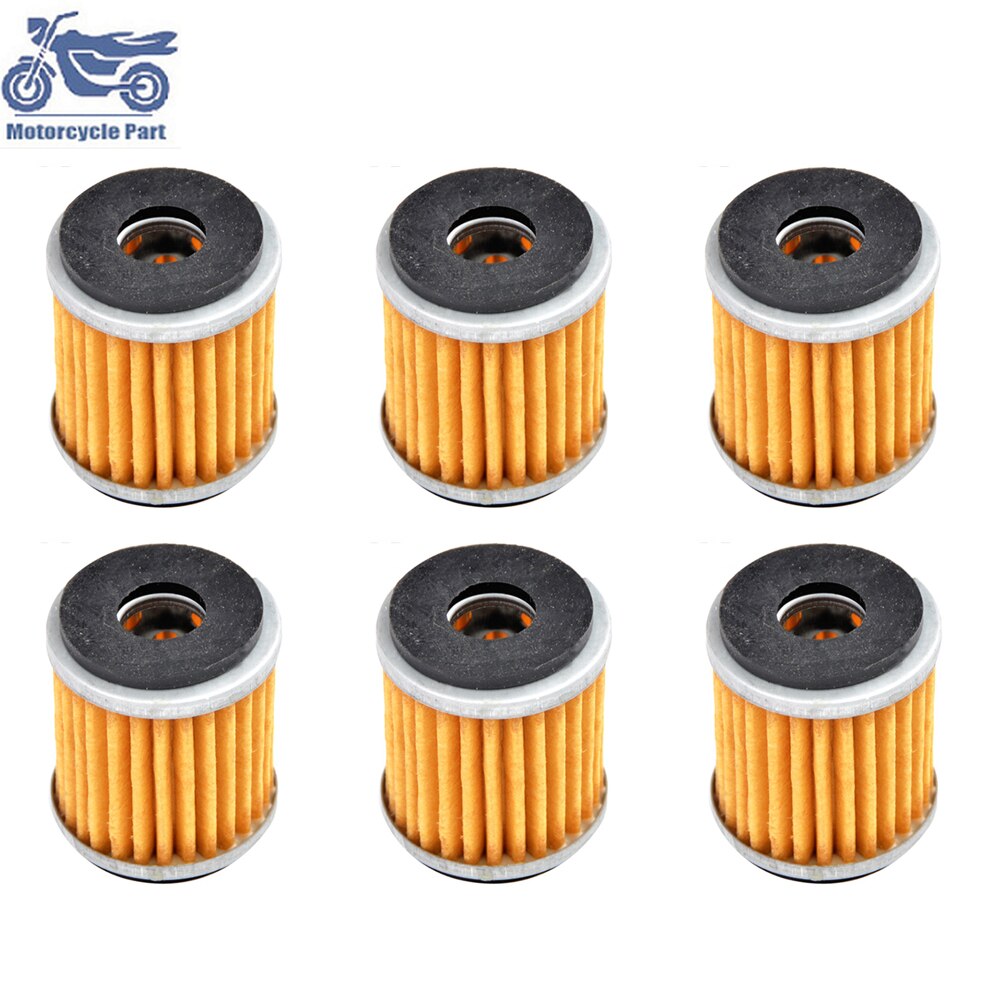 1/4/6 Pcs Olie Filter Voor Yamaha MT125 YZF-R125 W... – Vicedeal