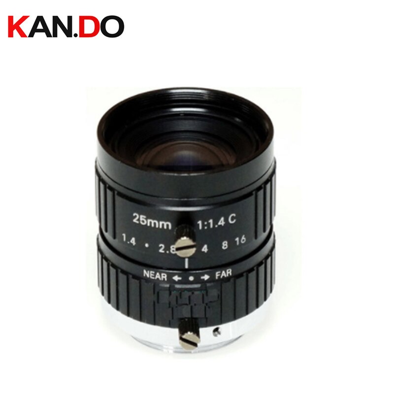 Hd 10mp cctv-objektiv 25mm 10 megapixel c-fatning ... – Vicedeal