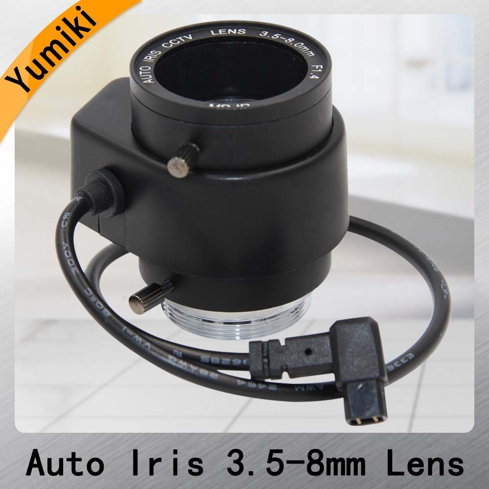 Yumiki Varifocal Lens Auto IRIS CCTV Lens 3.5-8.0 ... – Grandado
