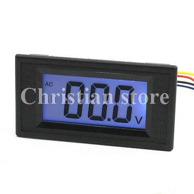 Digital Blue LCD Display 7-Segments 3-Digits AC 20... – Grandado