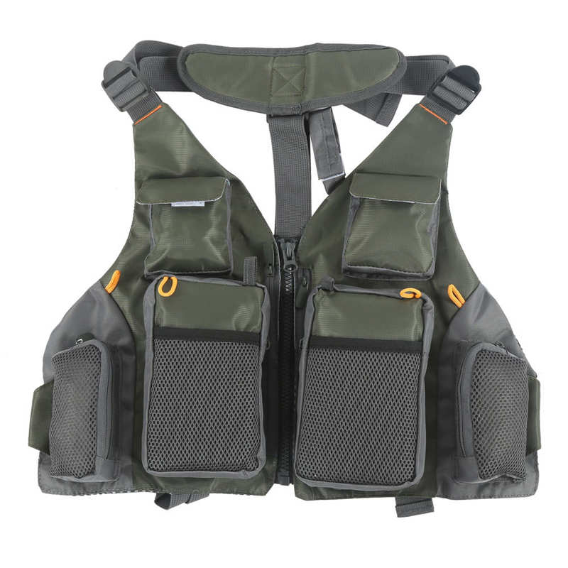 Breathable Fishing Vest Adjustable Floating Life J... – Grandado